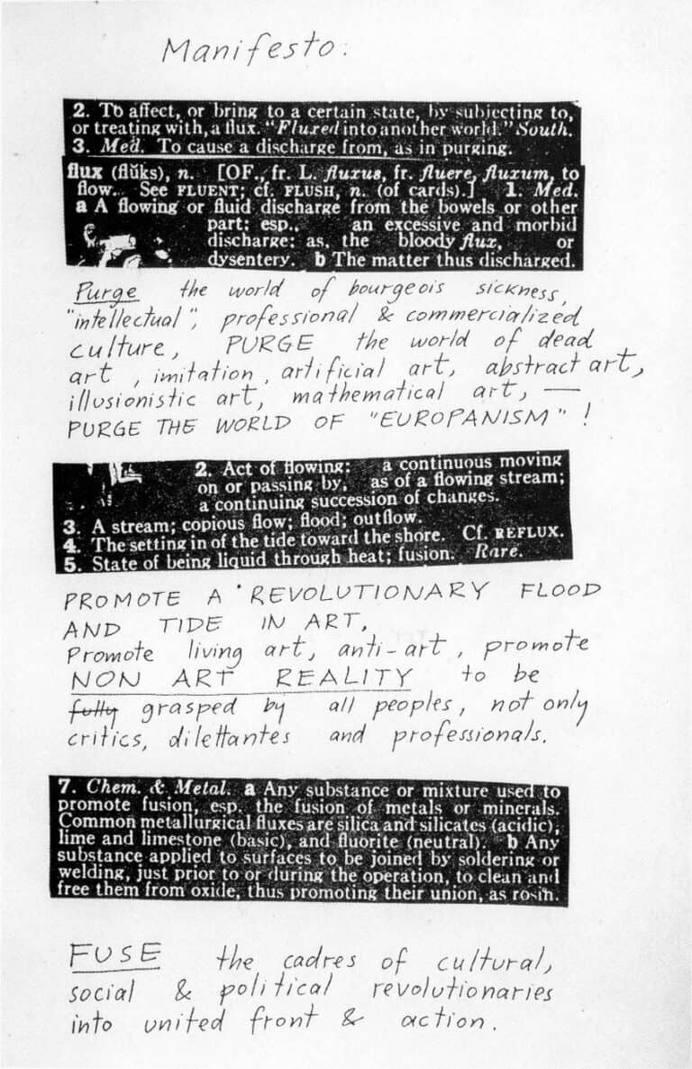 Fluxus Movement - Discover the Avant-Garde Fluxus Movement