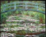 "Japanese Bridge" by Claude Monet - The Famous Bridge Painting