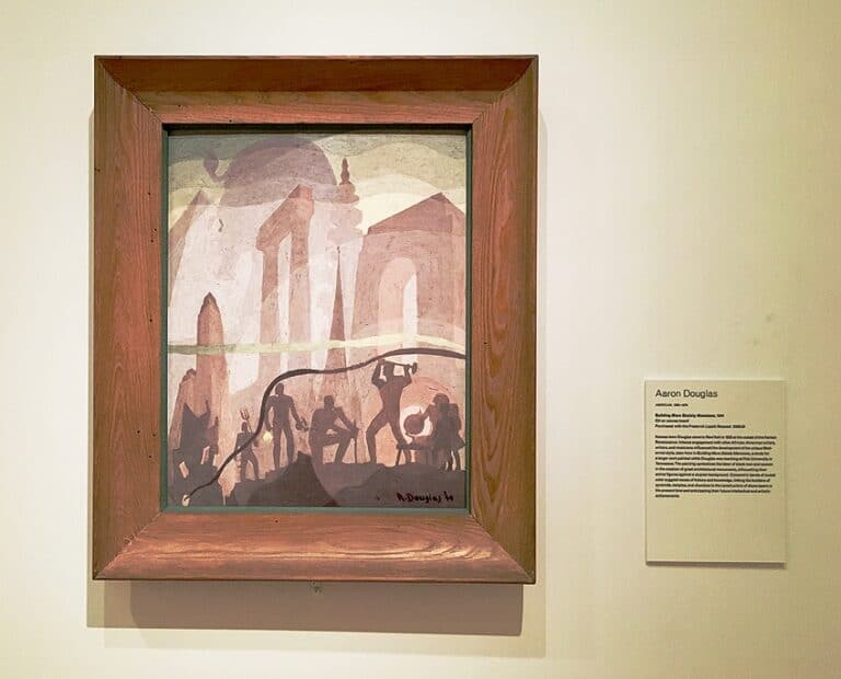 "The Negro in African Setting" by Aaron Douglas - African Roots